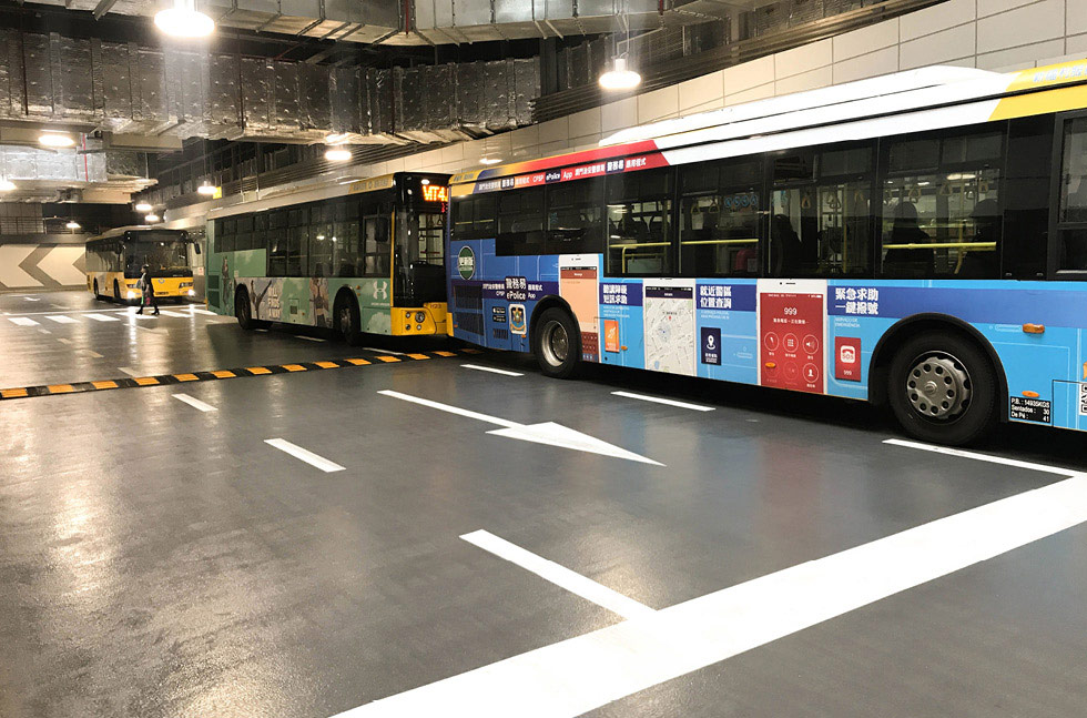 Flowcrete Asia Provide Fresh Flooring for Macau Bus Terminal ... Flowcrete Asia Provide Fresh Flooring for Macau Bus Terminal ...